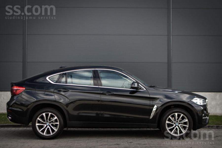 Melns BMW X6 2015 Rīga, ar dzinēja tilpumu 3.00 L un nobraukumu 147 tūkst. km par 25990 €, foto 5 vietnē AUTOMOTO.COM.LV