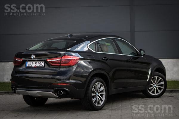 Melns BMW X6 2015 Rīga, ar dzinēja tilpumu 3.00 L un nobraukumu 147 tūkst. km par 25990 €, foto 10 vietnē AUTOMOTO.COM.LV