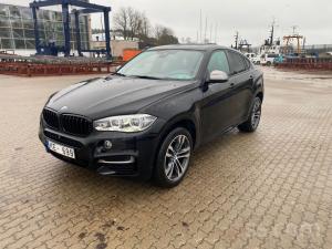 Black BMW X6 2015 in Riga, with an engine capacity of 3.00 L and mileage of 204 thousand km for 14000 €, photo 1 on AUTOMOTO.COM.LV
