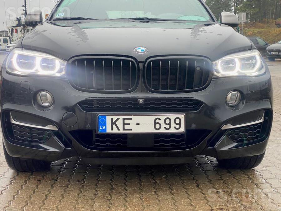 Black BMW X6 2015 in Riga, with an engine capacity of 3.00 L and mileage of 204 thousand km for 14000 €, photo 3 on AUTOMOTO.COM.LV