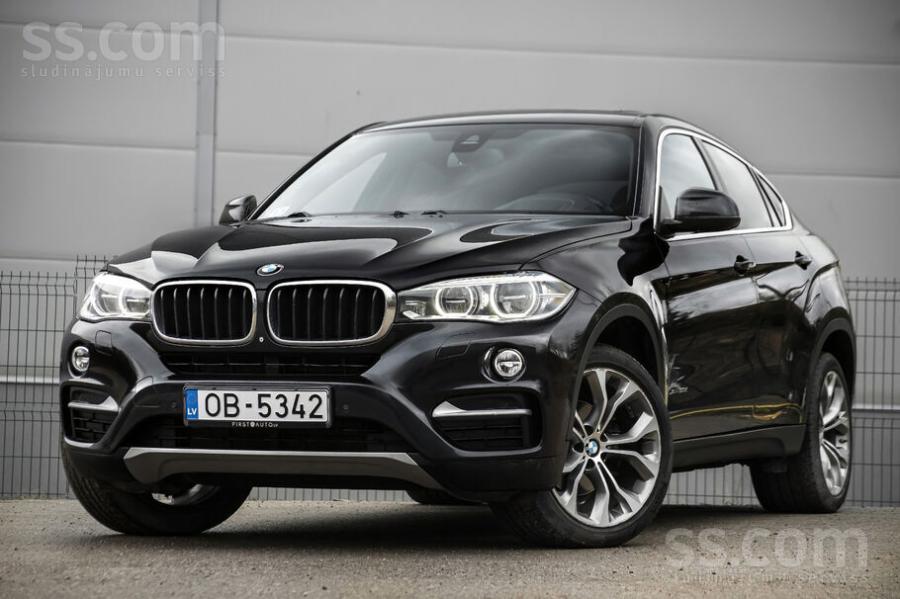 Melns BMW X6 2015 Tukums, ar dzinēja tilpumu 3.00 L un nobraukumu 199 tūkst. km par 14750 €, foto 2 vietnē AUTOMOTO.COM.LV