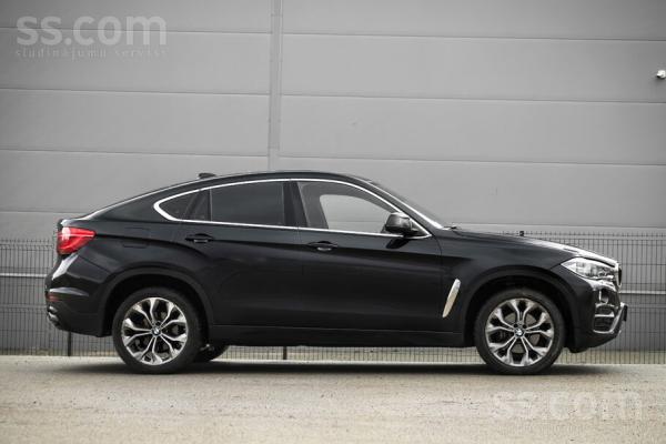 Melns BMW X6 2015 Tukums, ar dzinēja tilpumu 3.00 L un nobraukumu 199 tūkst. km par 23390 €, foto 4 vietnē AUTOMOTO.COM.LV