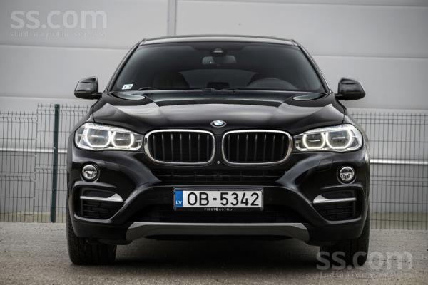 Melns BMW X6 2015 Tukums, ar dzinēja tilpumu 3.00 L un nobraukumu 199 tūkst. km par 23390 €, foto 7 vietnē AUTOMOTO.COM.LV