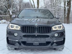 Black BMW X6 2015 in Siauliai, with an engine capacity of 3.00 L and mileage of 197 thousand km for 23900 €, photo 5 on AUTOMOTO.COM.LV