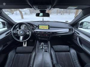 Black BMW X6 2015 in Siauliai, with an engine capacity of 3.00 L and mileage of 197 thousand km for 23900 €, photo 12 on AUTOMOTO.COM.LV