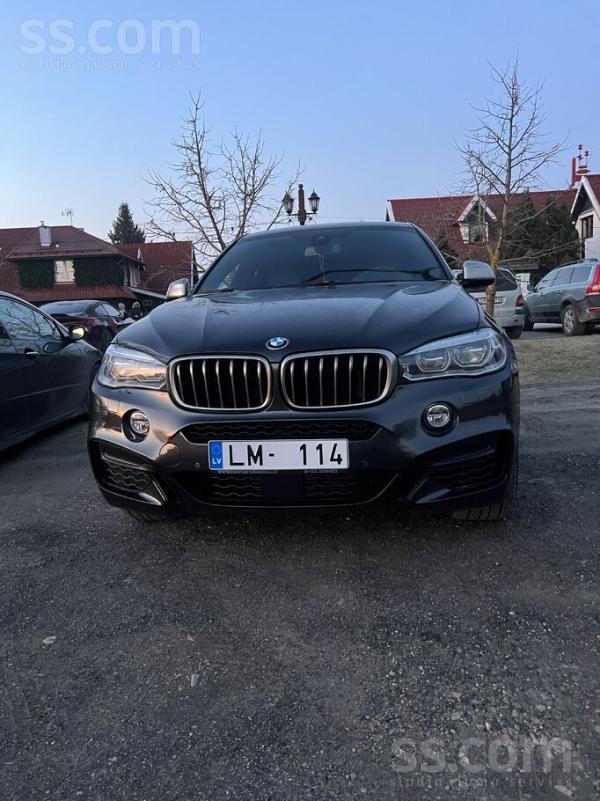 Melns BMW X6 2015 Rīga, ar dzinēja tilpumu 3.00 L un nobraukumu 185 tūkst. km par 23000 €, foto 1 vietnē AUTOMOTO.COM.LV