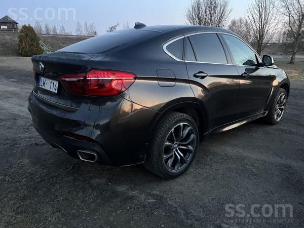 Melns BMW X6 2015 Rīga, ar dzinēja tilpumu 3.00 L un nobraukumu 185 tūkst. km par 23000 €, foto 3 vietnē AUTOMOTO.COM.LV