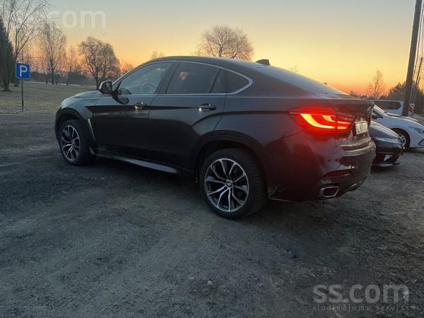 Melns BMW X6 2015 Rīga, ar dzinēja tilpumu 3.00 L un nobraukumu 185 tūkst. km par 23000 €, foto 6 vietnē AUTOMOTO.COM.LV