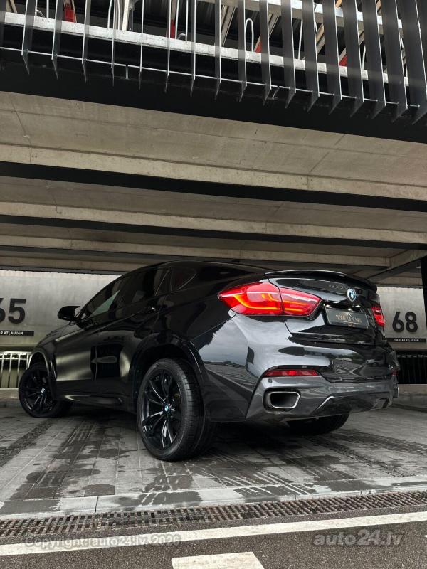 Melns BMW X6 2015 Rīga, ar dzinēja tilpumu 3.00 L un nobraukumu 146 tūkst. km par 28990 €, foto 7 vietnē AUTOMOTO.COM.LV