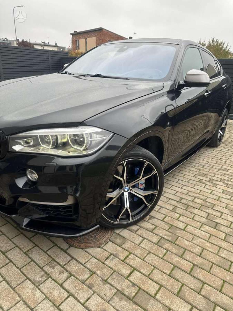 Melns BMW X6 2015 Kauņa, ar dzinēja tilpumu 3.00 L un nobraukumu 280 tūkst. km par 24900 €, foto 2 vietnē AUTOMOTO.COM.LV