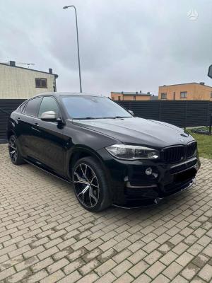 Melns BMW X6 2015 Kauņa, ar dzinēja tilpumu 3.00 L un nobraukumu 280 tūkst. km par 24900 €, foto 4 vietnē AUTOMOTO.COM.LV