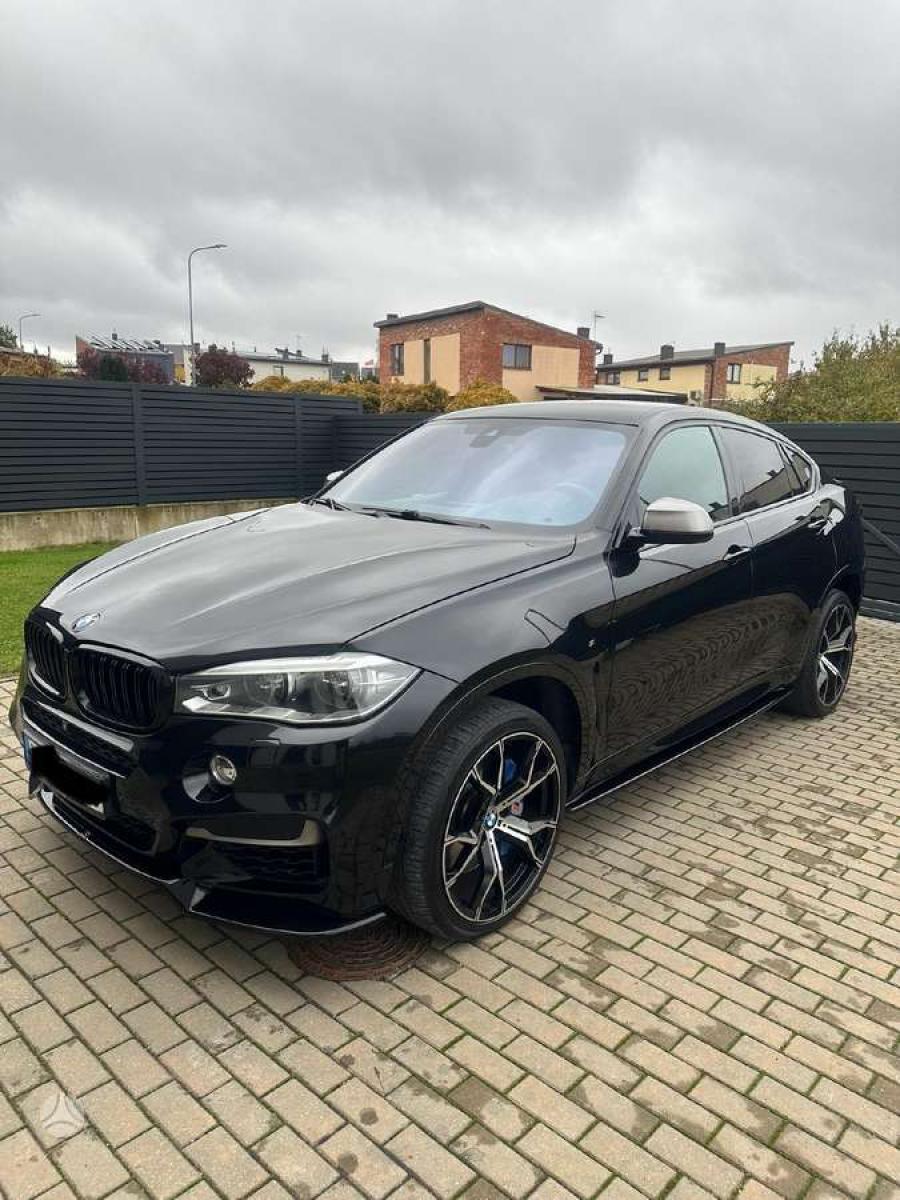 Melns BMW X6 2015 Kauņa, ar dzinēja tilpumu 3.00 L un nobraukumu 280 tūkst. km par 24900 €, foto 5 vietnē AUTOMOTO.COM.LV