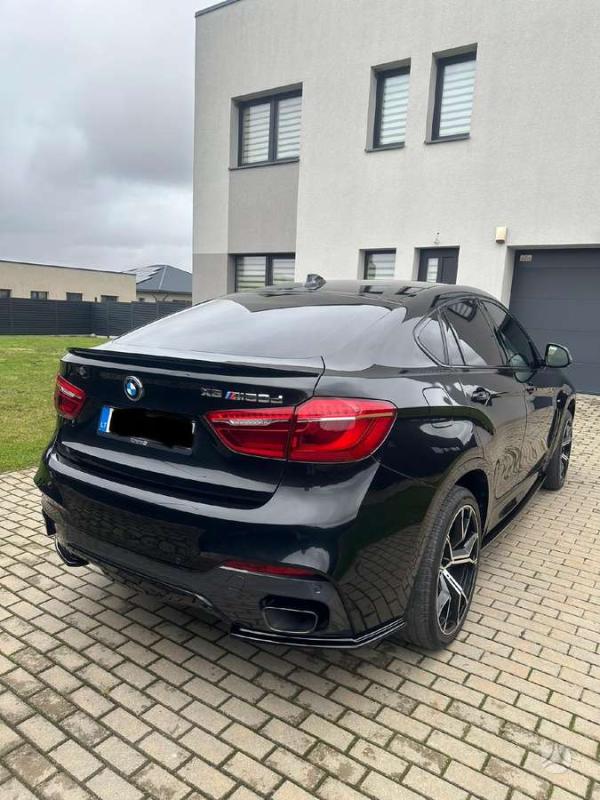 Black BMW X6 2015 in Kaunas, with an engine capacity of 3.00 L and mileage of 280 thousand km for 24900 €, photo 8 on AUTOMOTO.COM.LV