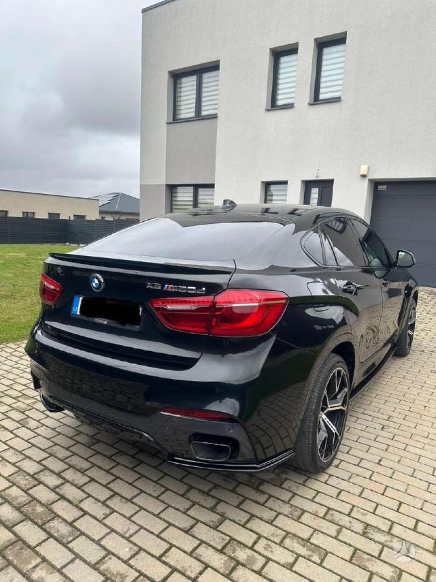Melns BMW X6 2015 Kauņa, ar dzinēja tilpumu 3.00 L un nobraukumu 280 tūkst. km par 24900 €, foto 8 vietnē AUTOMOTO.COM.LV