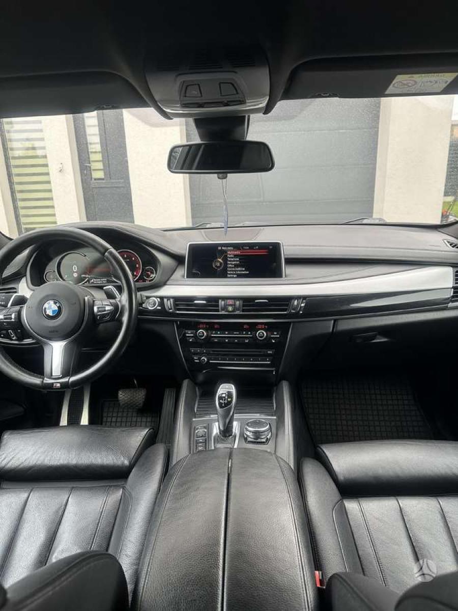 Melns BMW X6 2015 Kauņa, ar dzinēja tilpumu 3.00 L un nobraukumu 280 tūkst. km par 24900 €, foto 14 vietnē AUTOMOTO.COM.LV