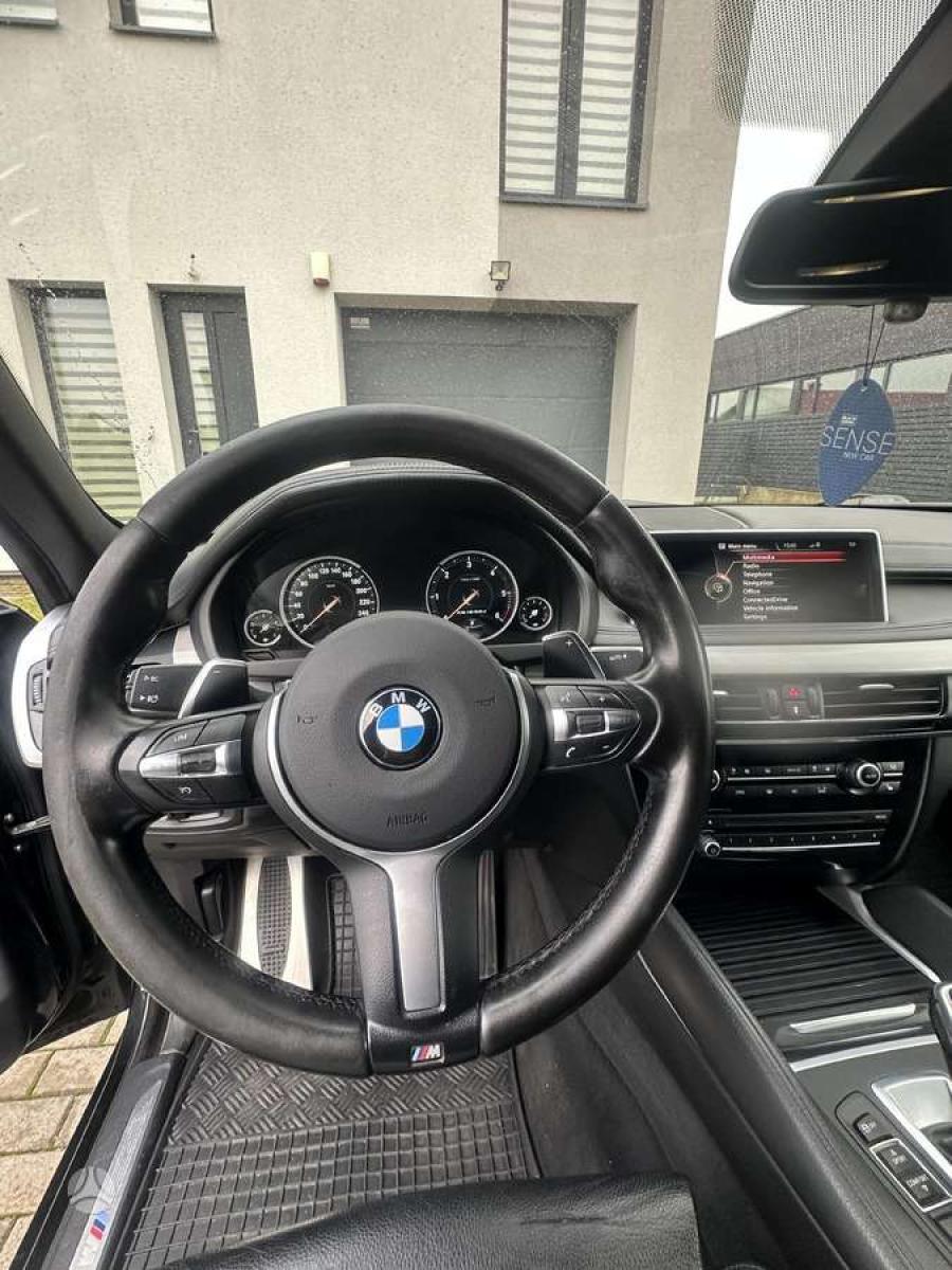 Melns BMW X6 2015 Kauņa, ar dzinēja tilpumu 3.00 L un nobraukumu 280 tūkst. km par 24900 €, foto 16 vietnē AUTOMOTO.COM.LV