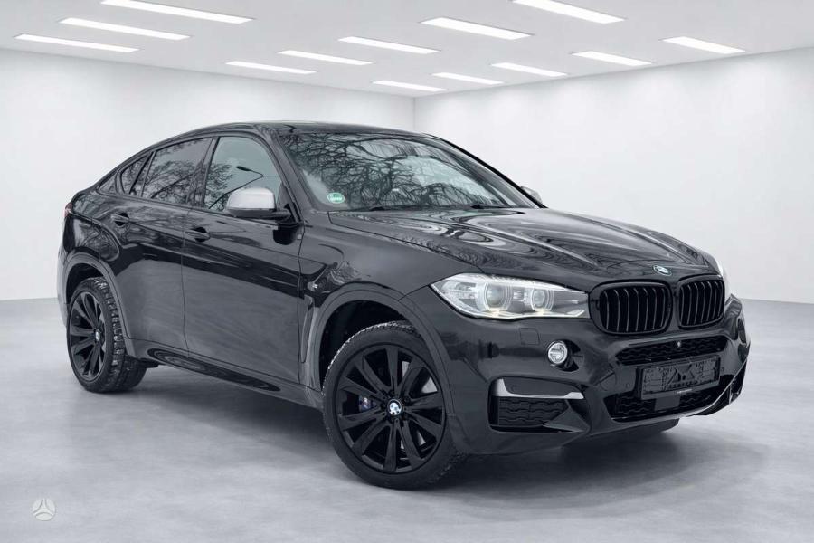 Melns BMW X6 2015 Šauļi, ar dzinēja tilpumu 3.00 L un nobraukumu 197 tūkst. km par 24380 €, foto 1 vietnē AUTOMOTO.COM.LV