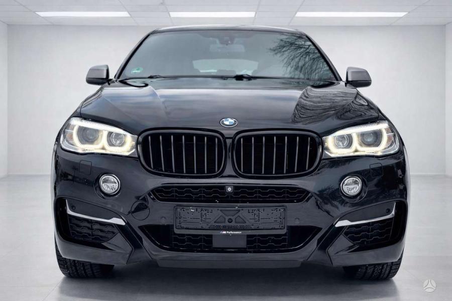 Melns BMW X6 2015 Šauļi, ar dzinēja tilpumu 3.00 L un nobraukumu 197 tūkst. km par 24380 €, foto 7 vietnē AUTOMOTO.COM.LV