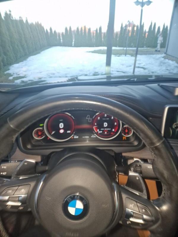 Black BMW X6 2015 in Kaunas, with an engine capacity of 3.00 L and mileage of 150 thousand km for 25000 €, photo 9 on AUTOMOTO.COM.LV