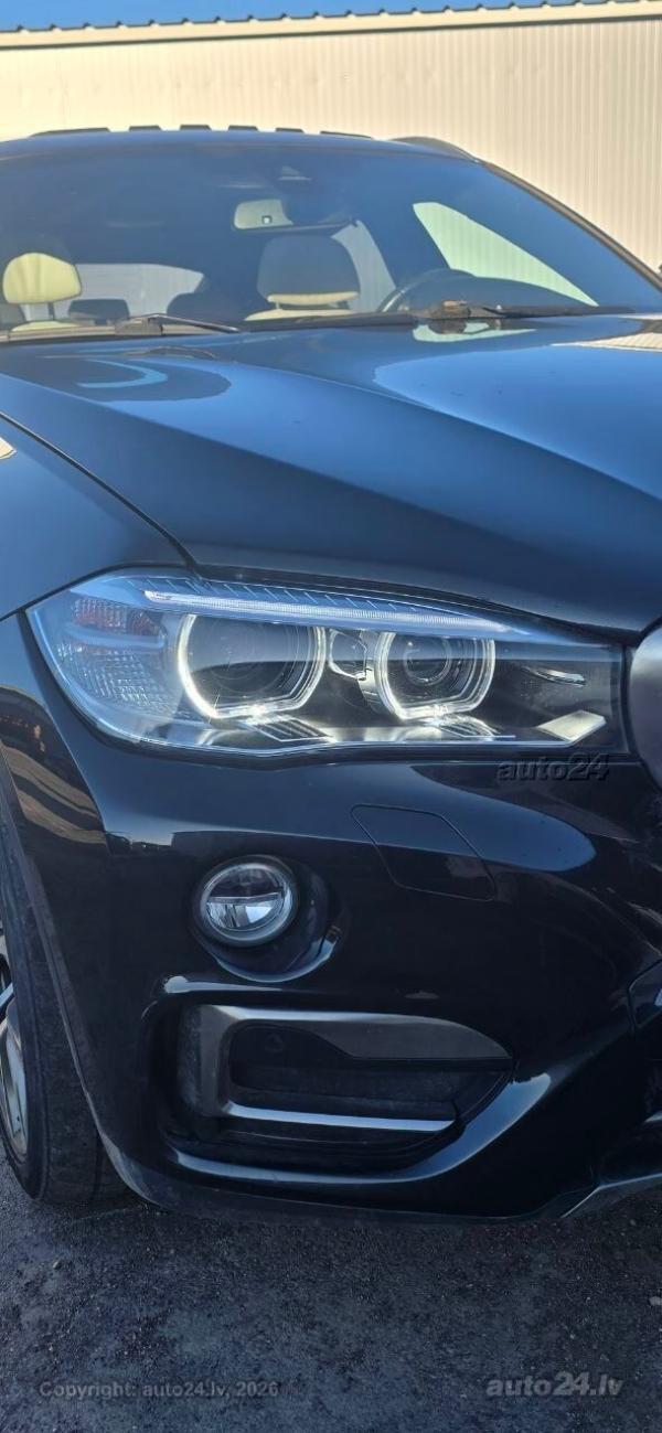 Melns BMW X6 2015 Tallina, ar dzinēja tilpumu 3.00 L un nobraukumu 272 tūkst. km par 24900 €, foto 6 vietnē AUTOMOTO.COM.LV