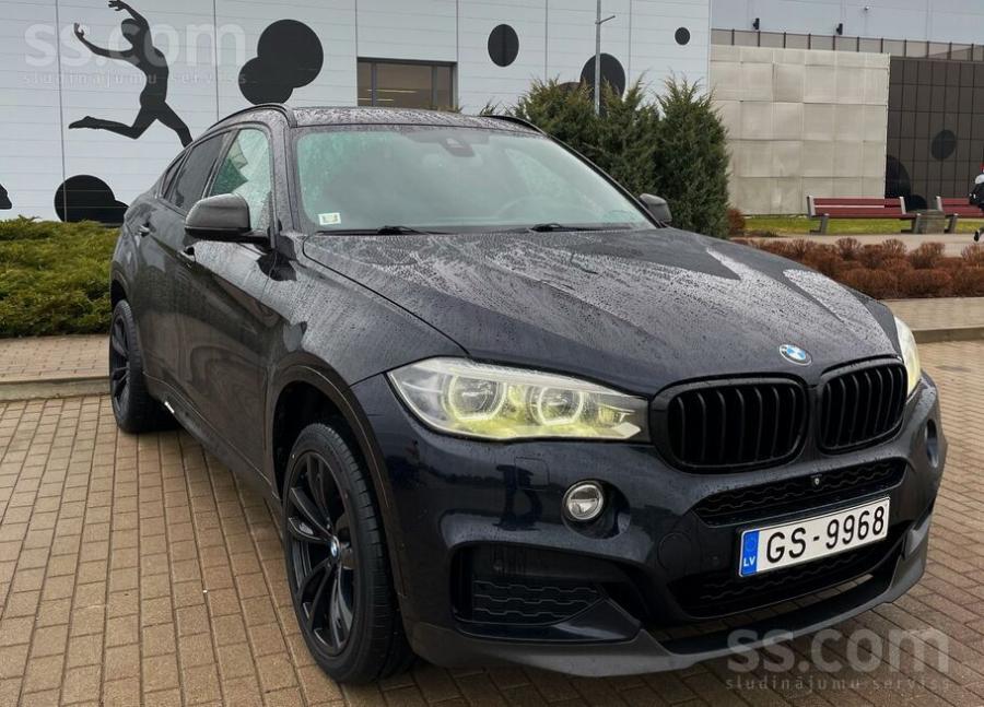 Melns BMW X6 2015 Rīga, ar dzinēja tilpumu 3.00 L un nobraukumu 206 tūkst. km par 25900 €, foto 3 vietnē AUTOMOTO.COM.LV