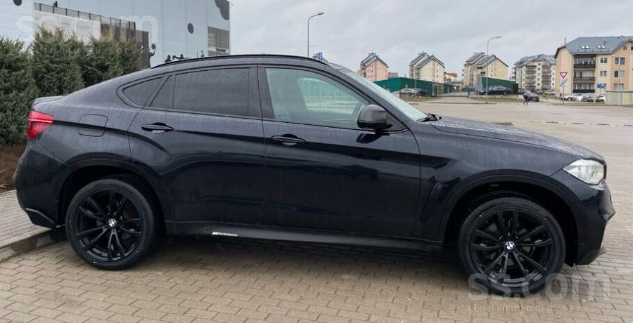 Melns BMW X6 2015 Rīga, ar dzinēja tilpumu 3.00 L un nobraukumu 206 tūkst. km par 25900 €, foto 5 vietnē AUTOMOTO.COM.LV