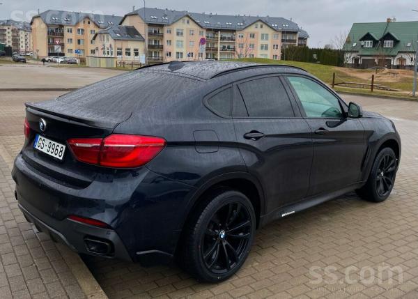 Melns BMW X6 2015 Rīga, ar dzinēja tilpumu 3.00 L un nobraukumu 206 tūkst. km par 25900 €, foto 5 vietnē AUTOMOTO.COM.LV
