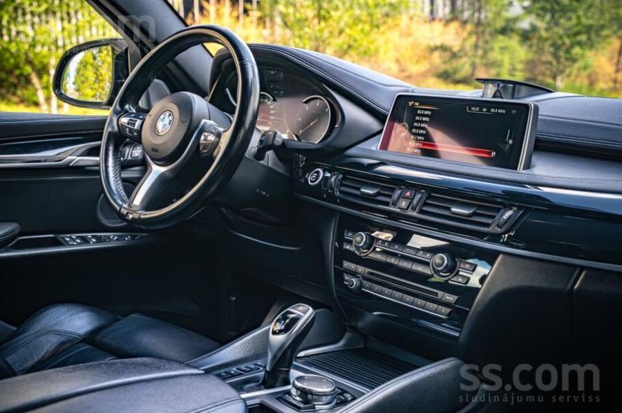 Melns BMW X6 2015 Rīga, ar dzinēja tilpumu 3.00 L un nobraukumu 0 tūkst. km par 23990 €, foto 8 vietnē AUTOMOTO.COM.LV