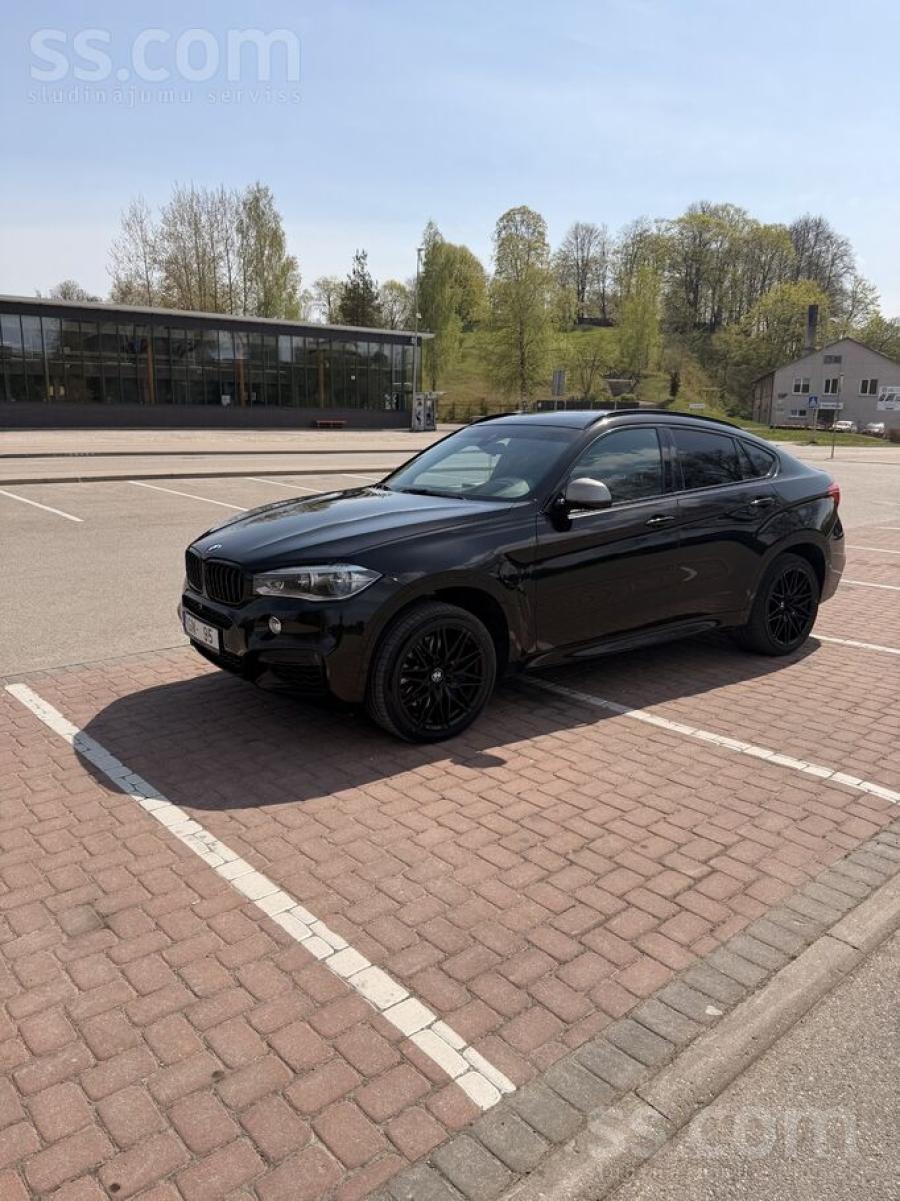 Melns BMW X6 2015 Talsi, ar dzinēja tilpumu 3.00 L un nobraukumu 205 tūkst. km par 26000 €, foto 1 vietnē AUTOMOTO.COM.LV