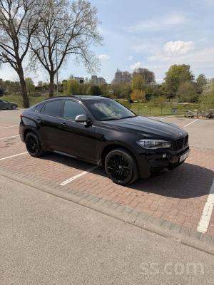 Melns BMW X6 2015 Talsi, ar dzinēja tilpumu 3.00 L un nobraukumu 205 tūkst. km par 26000 €, foto 3 vietnē AUTOMOTO.COM.LV