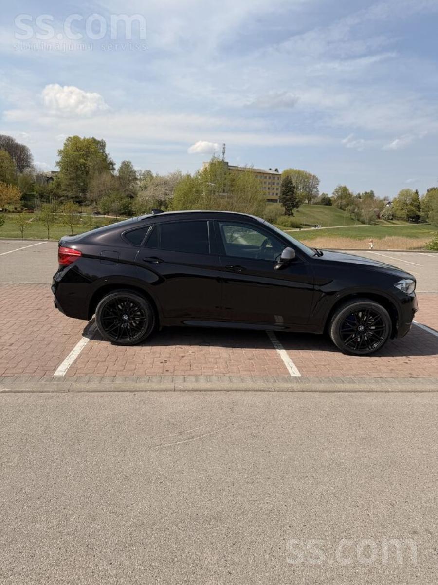 Melns BMW X6 2015 Talsi, ar dzinēja tilpumu 3.00 L un nobraukumu 205 tūkst. km par 26000 €, foto 5 vietnē AUTOMOTO.COM.LV