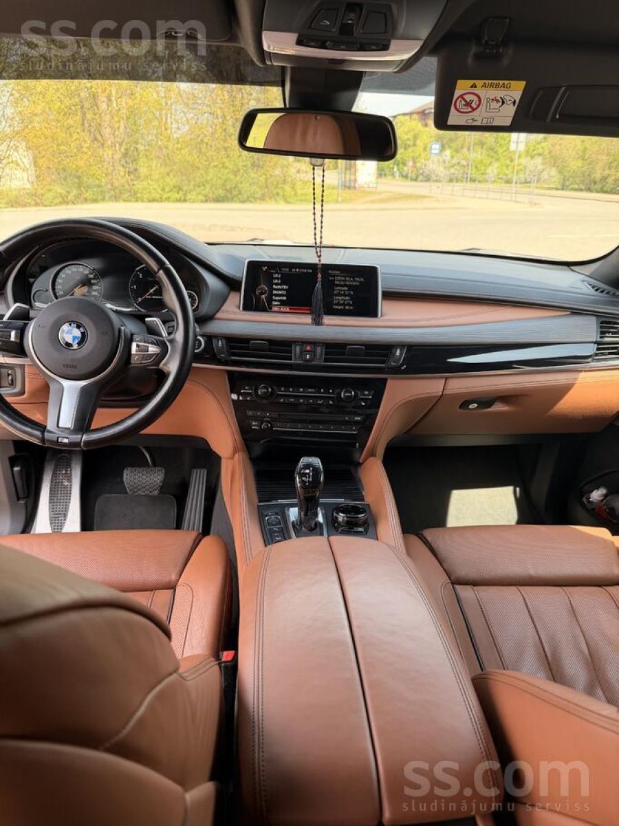 Melns BMW X6 2015 Talsi, ar dzinēja tilpumu 3.00 L un nobraukumu 205 tūkst. km par 26000 €, foto 10 vietnē AUTOMOTO.COM.LV