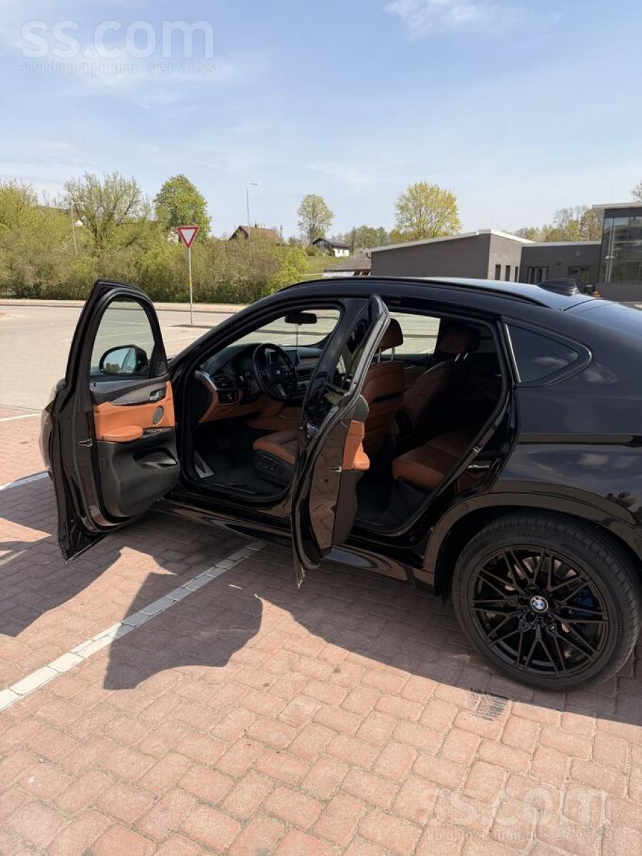 Melns BMW X6 2015 Talsi, ar dzinēja tilpumu 3.00 L un nobraukumu 205 tūkst. km par 26000 €, foto 13 vietnē AUTOMOTO.COM.LV