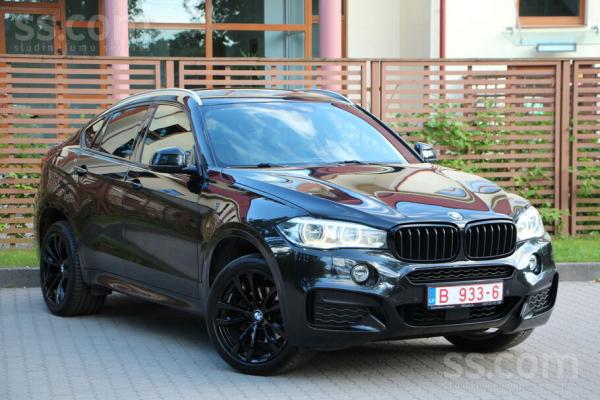 Melns BMW X6 2015 Rīga, ar dzinēja tilpumu 3.00 L un nobraukumu 268 tūkst. km par 24900 €, foto 1 vietnē AUTOMOTO.COM.LV