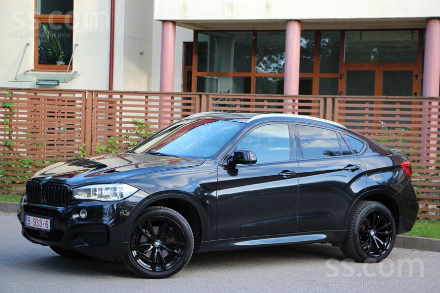Melns BMW X6 2015 Rīga, ar dzinēja tilpumu 3.00 L un nobraukumu 268 tūkst. km par 24900 €, foto 4 vietnē AUTOMOTO.COM.LV