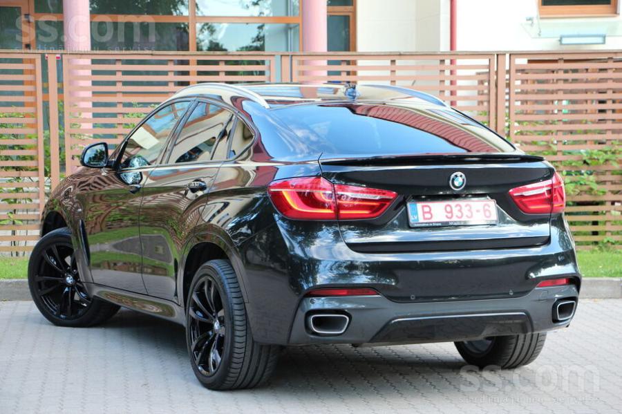 Melns BMW X6 2015 Rīga, ar dzinēja tilpumu 3.00 L un nobraukumu 268 tūkst. km par 24900 €, foto 5 vietnē AUTOMOTO.COM.LV