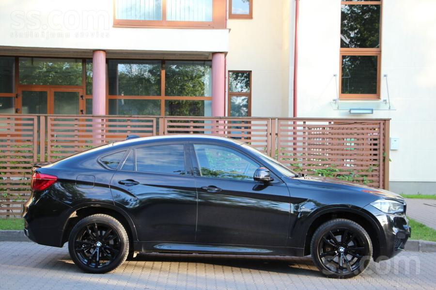 Melns BMW X6 2015 Rīga, ar dzinēja tilpumu 3.00 L un nobraukumu 268 tūkst. km par 24900 €, foto 9 vietnē AUTOMOTO.COM.LV