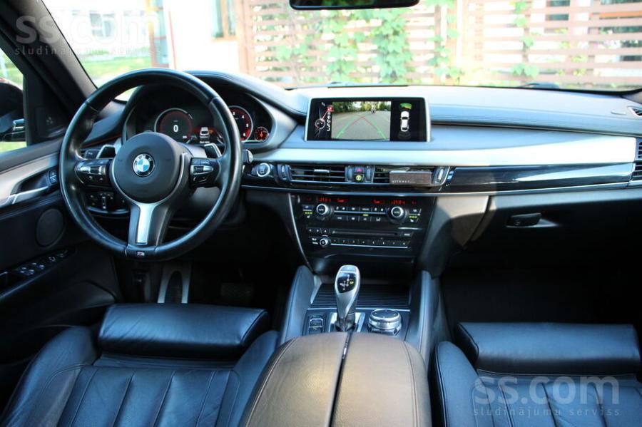Melns BMW X6 2015 Rīga, ar dzinēja tilpumu 3.00 L un nobraukumu 268 tūkst. km par 24900 €, foto 14 vietnē AUTOMOTO.COM.LV