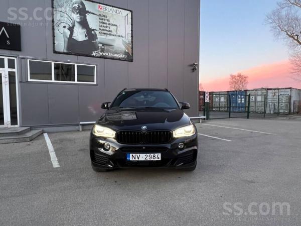 Melns BMW X6 2015 Rīga, ar dzinēja tilpumu 3.00 L un nobraukumu 149 tūkst. km par 30900 €, foto 5 vietnē AUTOMOTO.COM.LV
