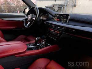 Black BMW X6 2015 in Riga, with an engine capacity of 3.00 L and mileage of 149 thousand km for 30900 €, photo 9 on AUTOMOTO.COM.LV