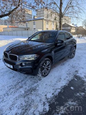 Черный БМВ Х6 2015 в Рига, объемом двигателя 3.00 л и пробегом 0 тыс. км за 21500 €, фото  на AUTOMOTO.COM.LV