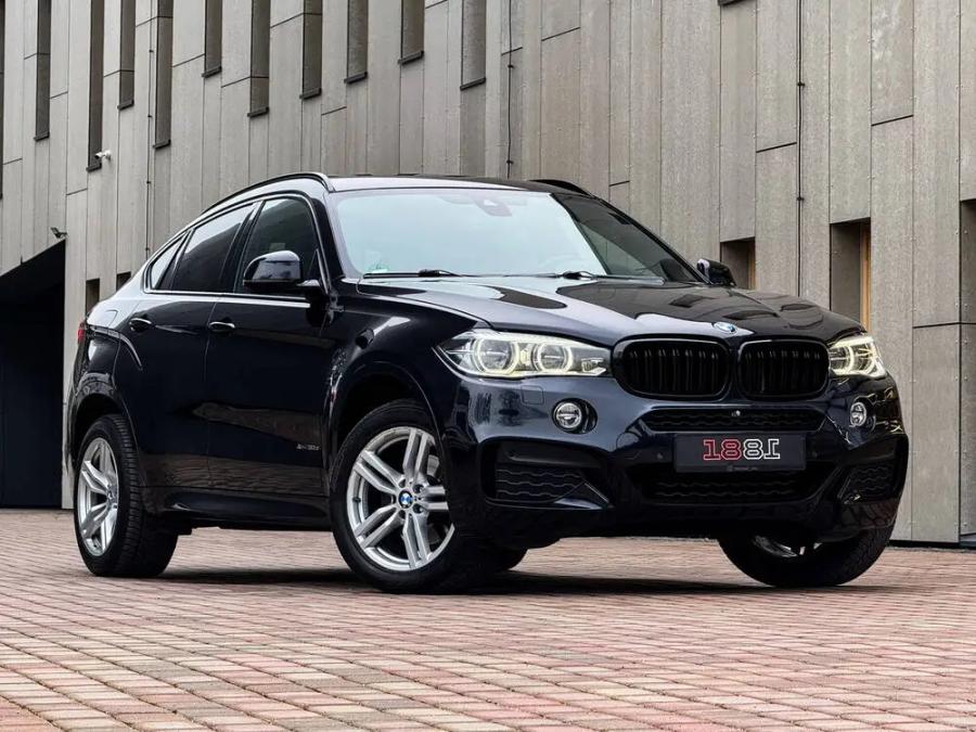 Melns BMW X6 2015 Rīga, ar dzinēja tilpumu 3.00 L un nobraukumu 188 tūkst. km par 20200 €, foto 1 vietnē AUTOMOTO.COM.LV