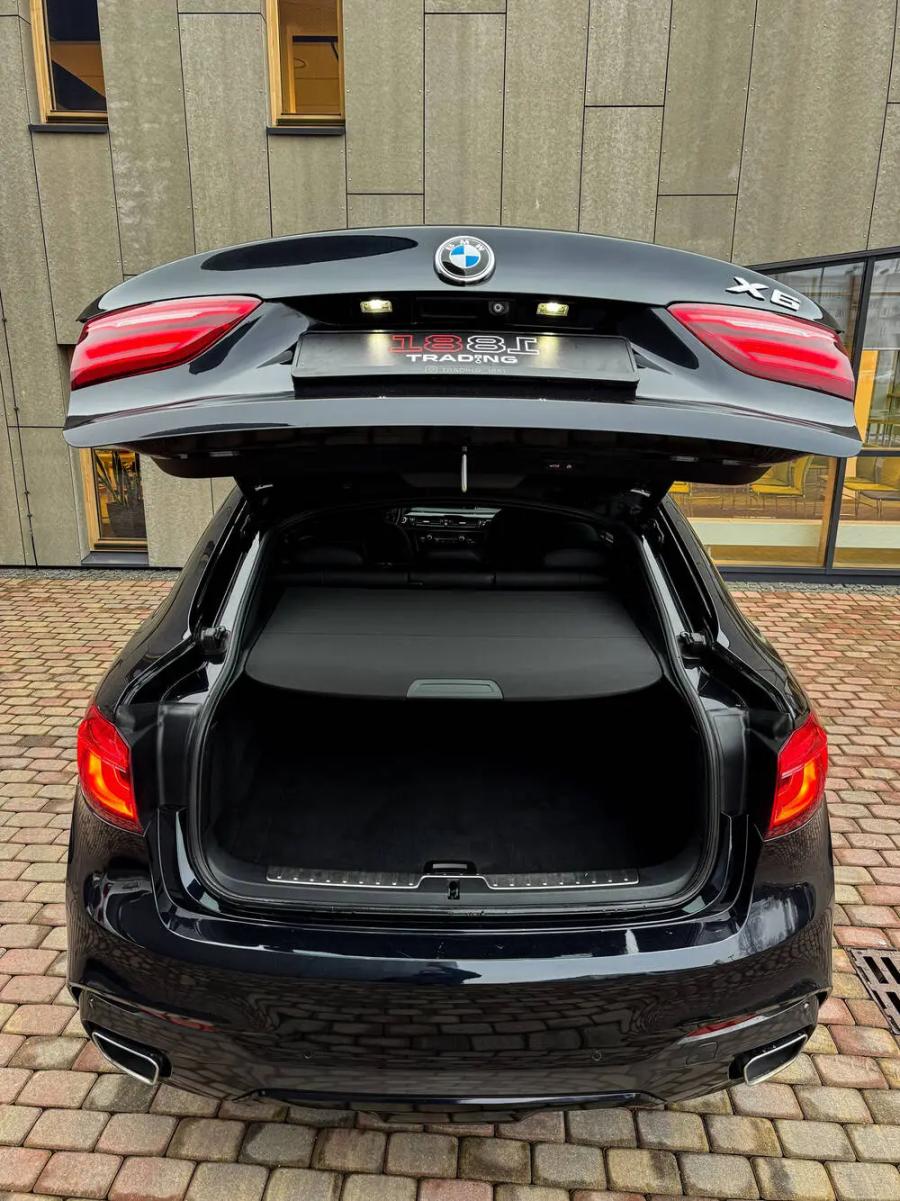 Melns BMW X6 2015 Rīga, ar dzinēja tilpumu 3.00 L un nobraukumu 188 tūkst. km par 20200 €, foto 33 vietnē AUTOMOTO.COM.LV