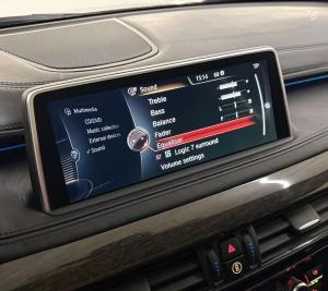 Black BMW X6 2015 in Marijampole, with an engine capacity of 2.99 L and mileage of 175 thousand km for 23450 €, photo 5 on AUTOMOTO.COM.LV
