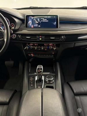 Black BMW X6 2015 in Marijampole, with an engine capacity of 2.99 L and mileage of 175 thousand km for 23450 €, photo 15 on AUTOMOTO.COM.LV