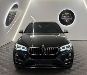 Black BMW X6 2015 in Marijampole, with an engine capacity of 2.99 L and mileage of 175 thousand km for 23450 €, photo 34 on AUTOMOTO.COM.LV