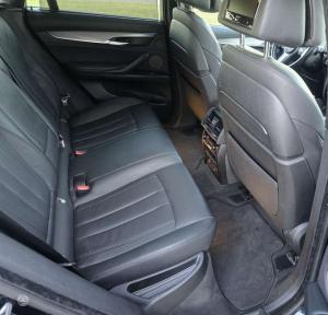 Black BMW X6 2015 in Panevezys, with an engine capacity of 2.99 L and mileage of 313 thousand km for 22999 €, photo 18 on AUTOMOTO.COM.LV
