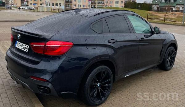 Melns BMW X6 2015 Rīga, ar dzinēja tilpumu 3.00 L un nobraukumu 211 tūkst. km par 22300 €, foto 3 vietnē AUTOMOTO.COM.LV