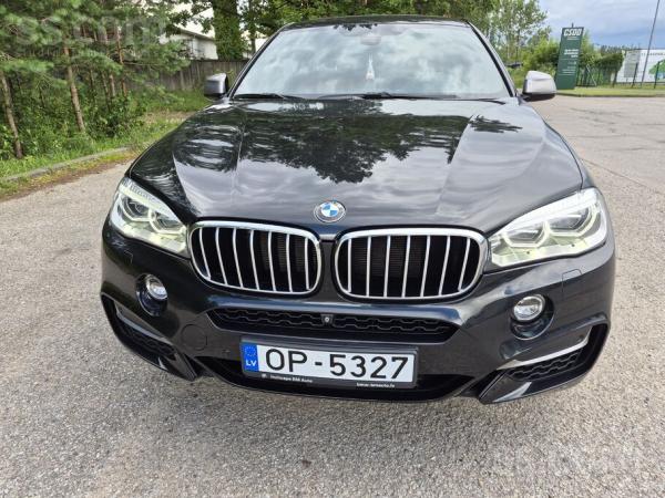 Melns BMW X6 2015 Ogre, ar dzinēja tilpumu 3.00 L un nobraukumu 69 tūkst. km par 35000 €, foto 2 vietnē AUTOMOTO.COM.LV