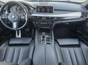 Black BMW X6 2015 in Panevezys, with an engine capacity of 2.99 L and mileage of 313 thousand km for 20499 €, photo 12 on AUTOMOTO.COM.LV